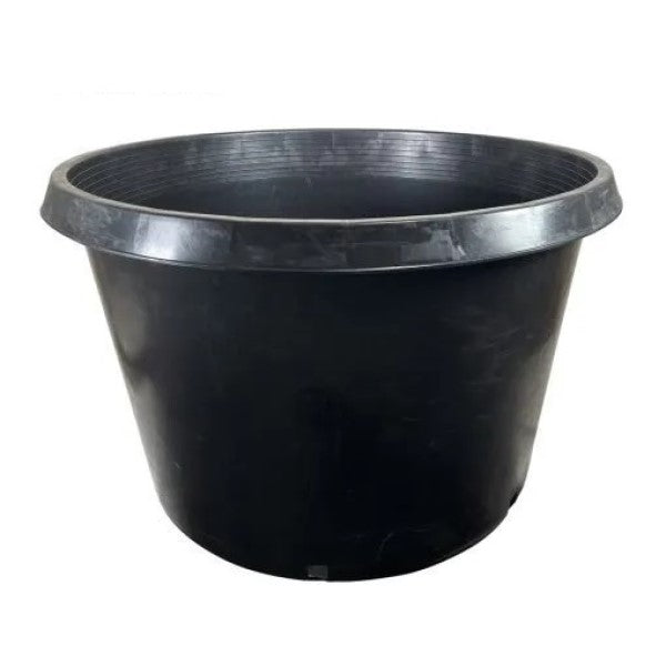 #45 Gallon Black Resin Nursery Pot | C&J Gardening Center