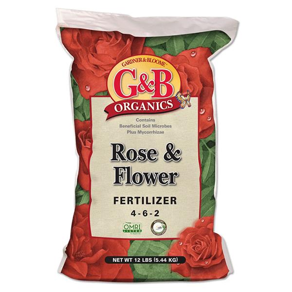 G&B Organics - Rose & Flower Fertilizer (4-6-2) | C&J Gardening Center