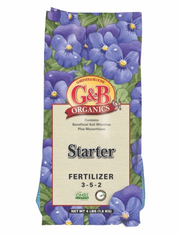 G&B Organics - Starter Fertilizer (3-5-2) | C&J Gardening Center